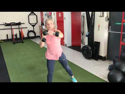 Dumbbell Squat Punch | myworkouts.io