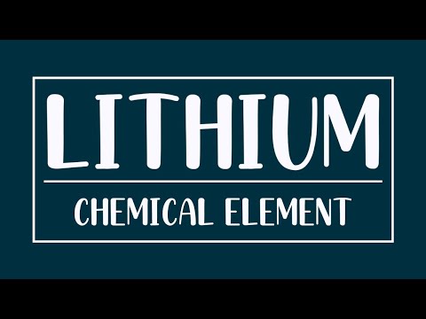 Lithium - Chemical Element