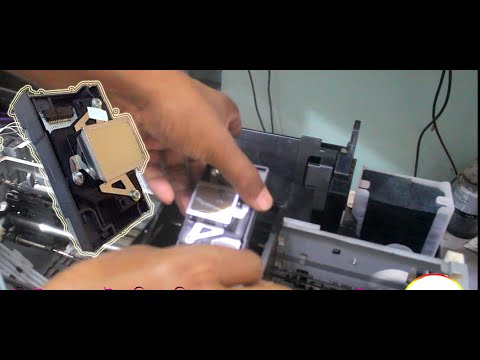 How to Epson printer L805,L130,L800,380,M100, Head Cleaning...