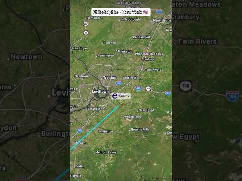 ๐บ๐ธโ๏ธ One of the Shortest Flights in the United States! Philadelphia to New York ๐๏ธ