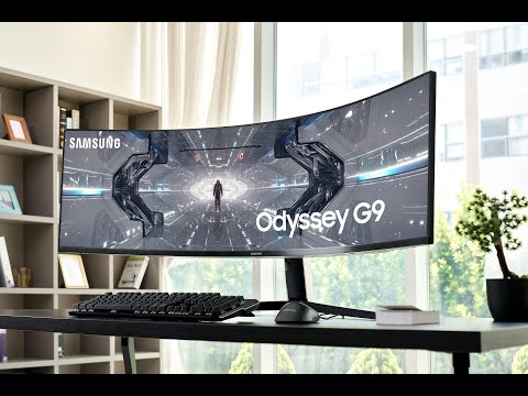 Samsung G949" G95T DQHD 240Hz Curved Odyssey Gaming Monitor