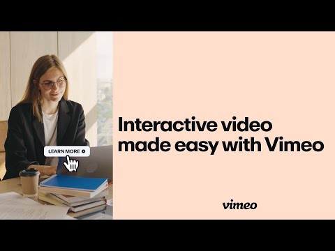 ✨Turn viewers into participants with Vimeo's new interactive editor