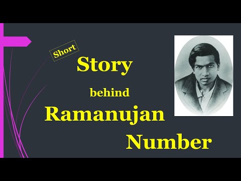 Ramanujan Number 1729: The Hardy-Ramanujan Story