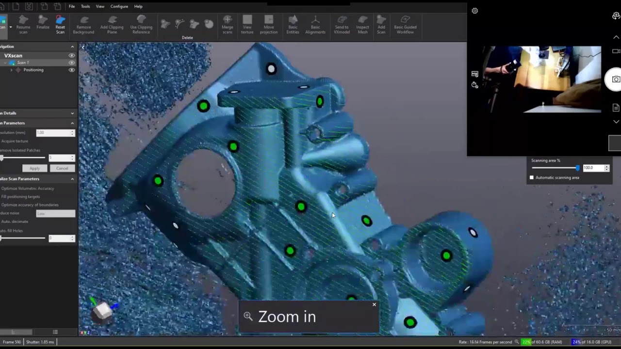 Creaform GO!SCAN SPARK Demonstration