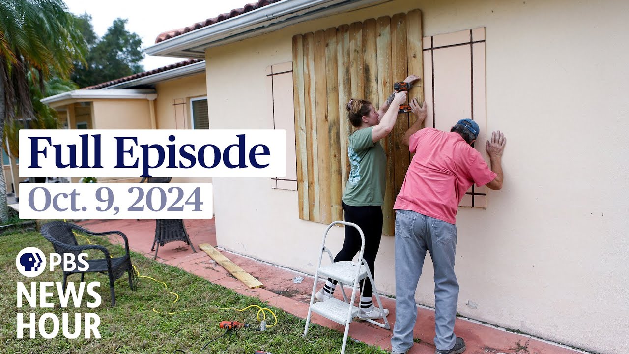 PBS News Hour full episode, Oct. 9, 2024