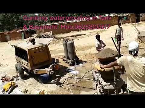 Guniting Services, Shotcrete Services in India