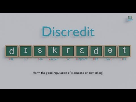 How to pronounce Discredit ?