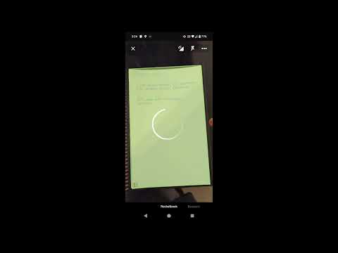 Demo of Rocketbook App and Search Feature