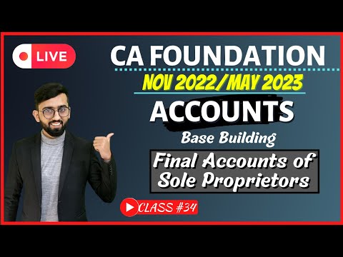 Quick Revision of Final Accounts for Sole Proprietor Video Lecture ...