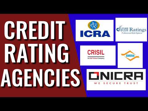 Credit Rating Agencies in India | CRISIL | CARE | ICRA | ONICRA | SMERA