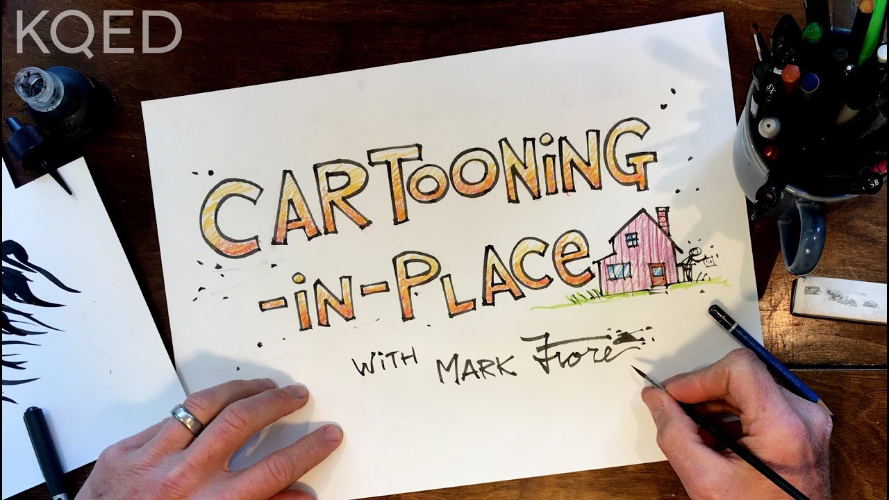 Cartooning-in-Place | How to Age a Smiley Face | KQED News