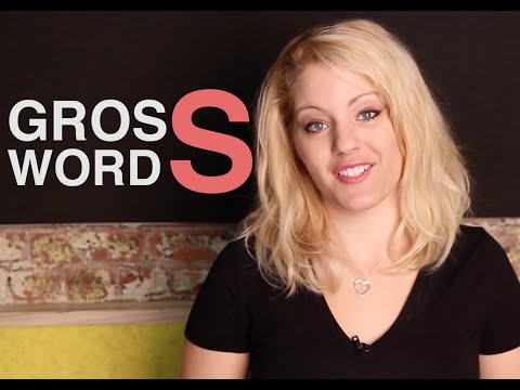 Why do some gross words creep us out?