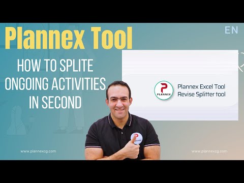 How to use revise splitter function in Plannex tool – PLANNEX