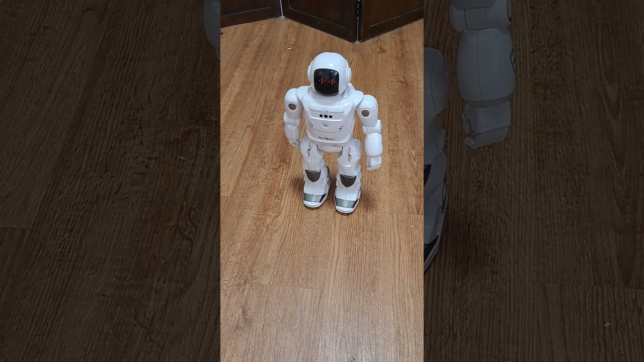 Devo Robot White Gray Swinging Arms Remote Missing. Tested And Confirmed