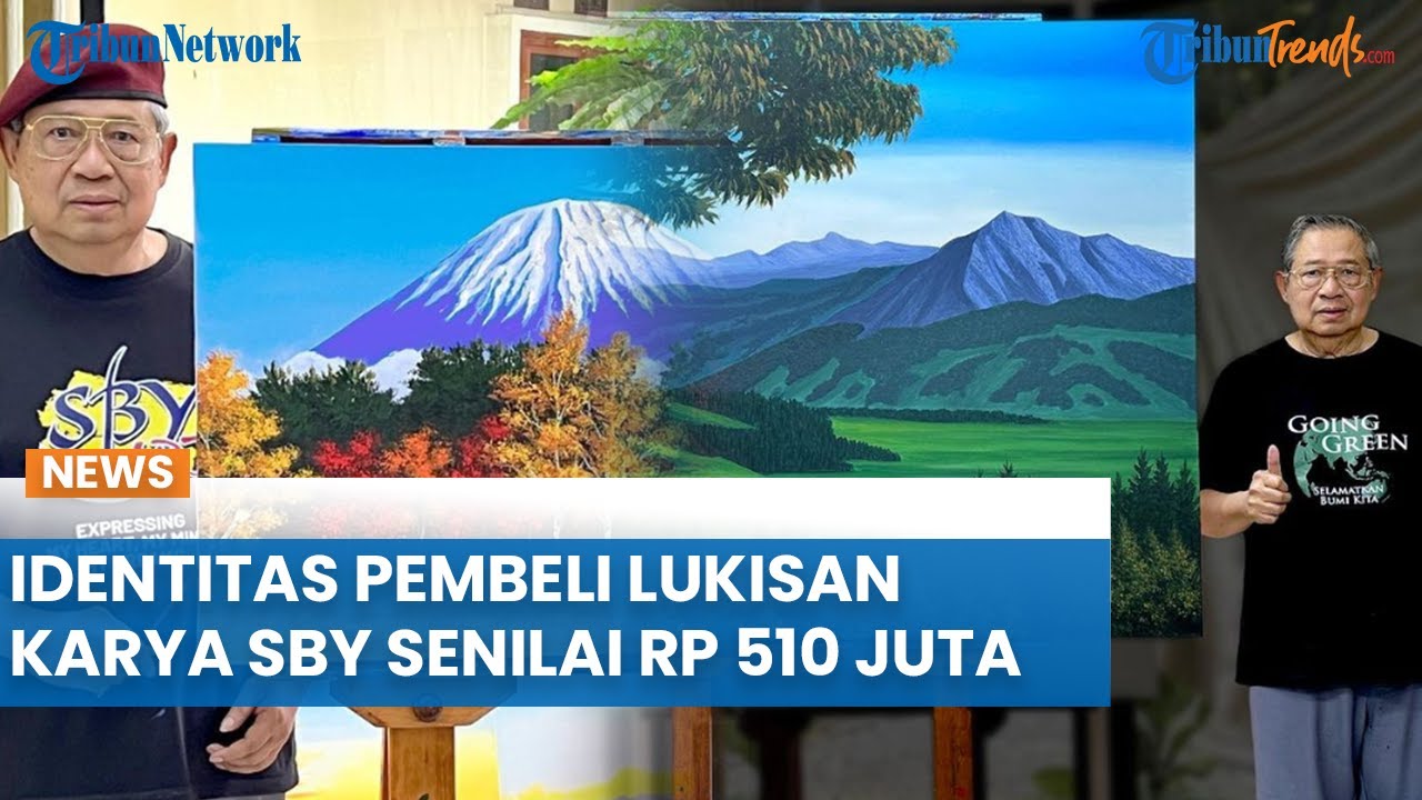 Identitas Pejabat Pembeli Lukisan Karya SBY Senilai Rp 510 Juta - Tribun Video