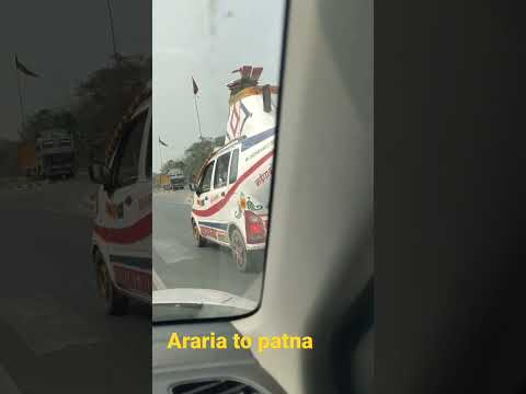it's trevling time video Araria to patna