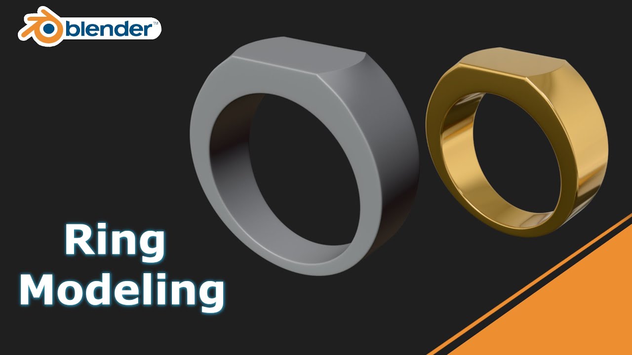 Simple Ring Modeling in Blender 4.5 | Beginner Tutorial