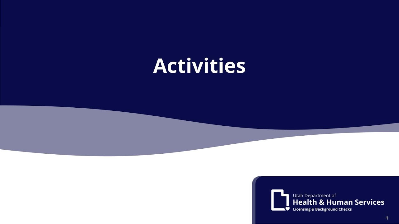 Activities (DWS FFN-18)