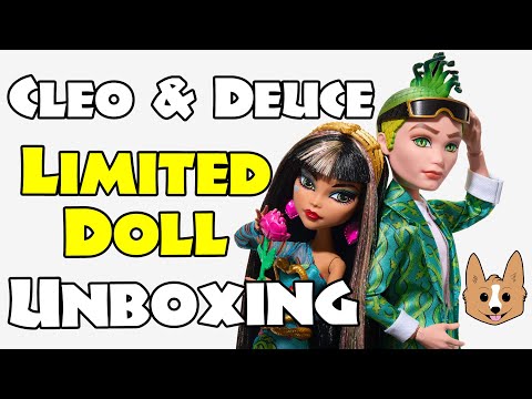 Cleo & Duece - Mattel Creations Monster High Skullector Dolls Unboxing - The FANily
