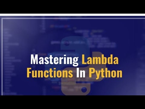 Mastering Python Lambda Functions: A Deep Dive!