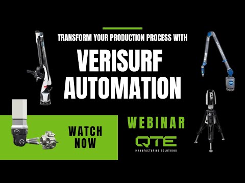 Verisurf Automate Demo | Simplify CMM & Portable Arm Inspection with Real-Time Automation