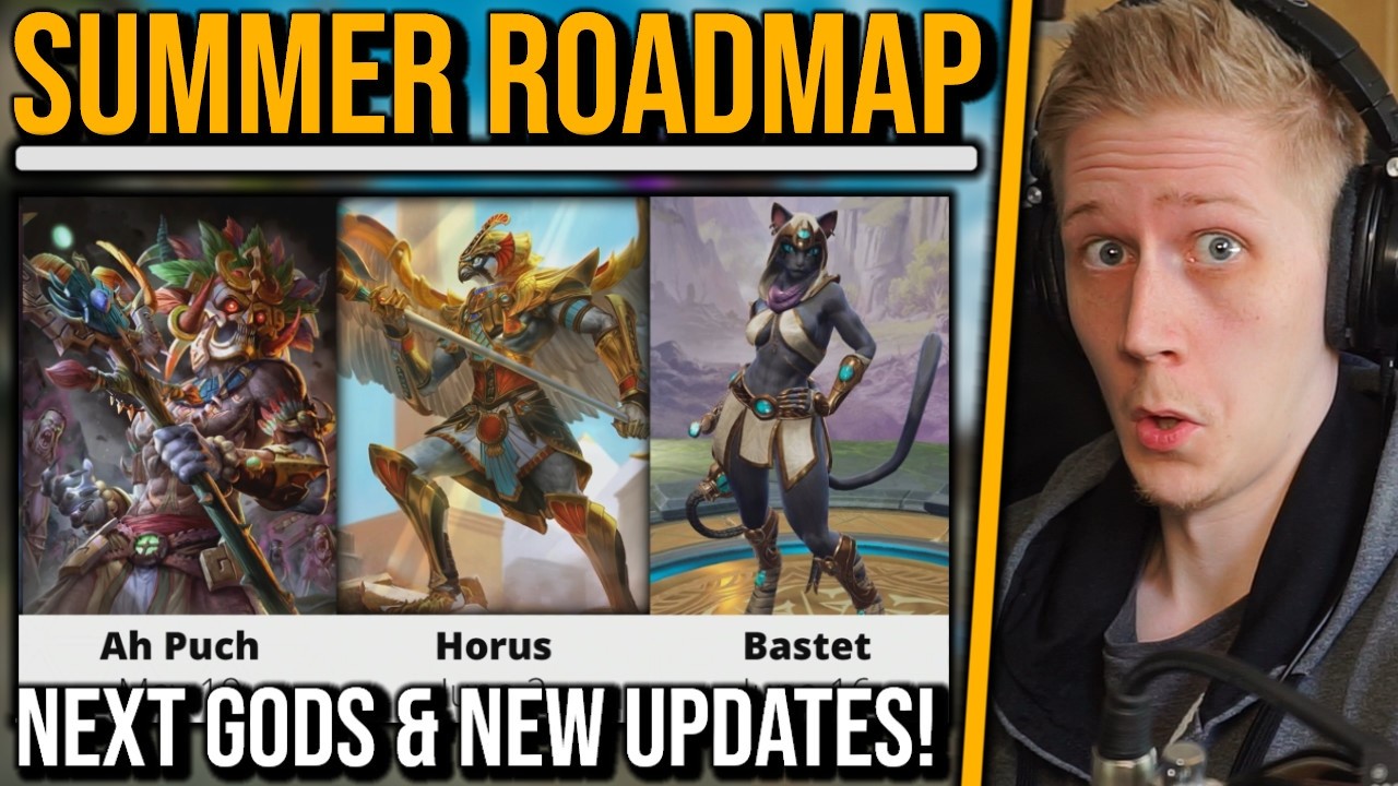 NEW SMITE 2 ROADMAP REVEALED: NEXT 3 GODS, FEATURES & MORE!