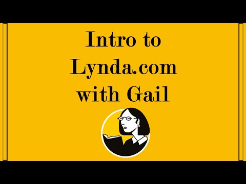 Intro to Lynda.com with Gail!