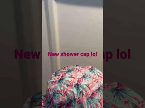My girl started wearing a shower cap. I don’t hate it #shorts #shower
