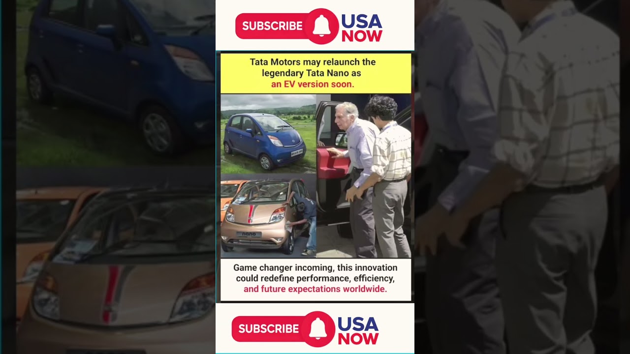 Tata Nano EV Is Coming! Tata Motors Set to Relaunch the Legendary Nano #ytshorts #trending