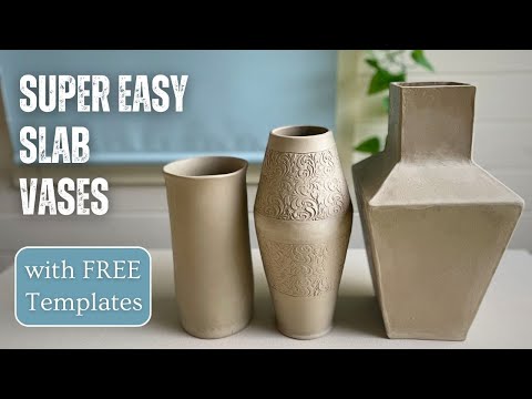 3 Easy Ways to Make a Slab Vase