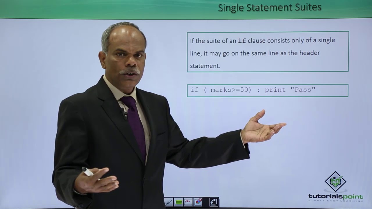 Python - Single Statement Suites