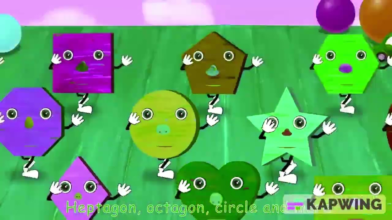 The shape show intro color shift