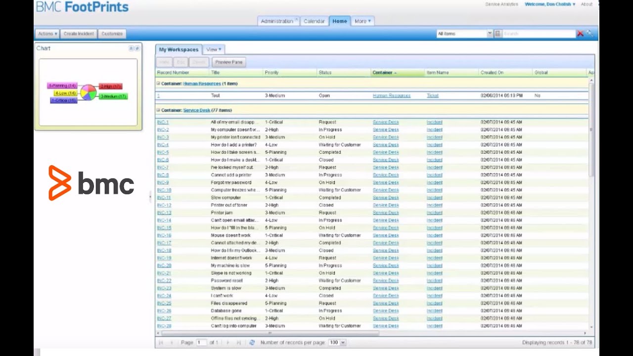 FootPrints version 12 - Getting Started