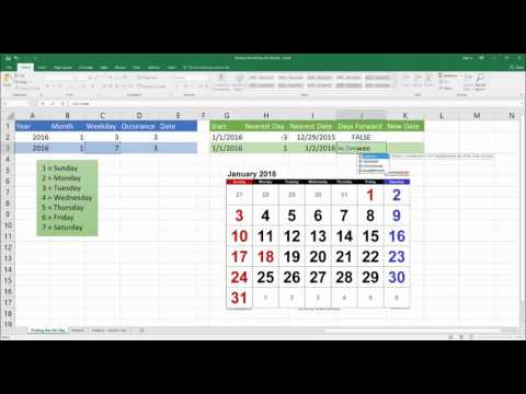 Finding the nth Day of a Month