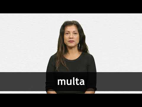 English Translation of “MULTA” | Collins Spanish-English Dictionary