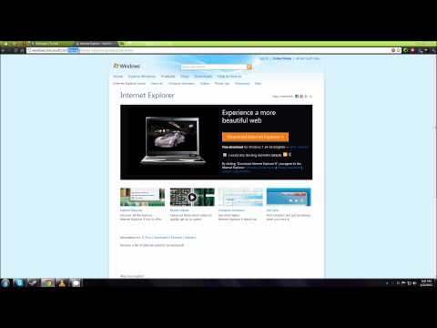 Tutorial: Download the second worst browser