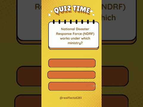 #NDRF #Quiz #shorts #viralvideo