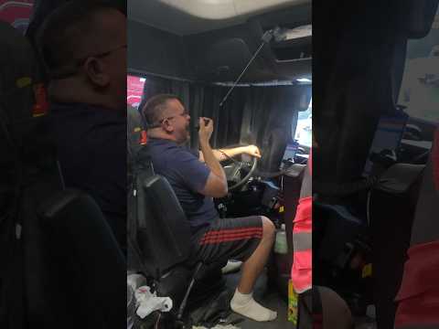 MFer gets a new toy! Trucker CB Radio Gear Keeper.
