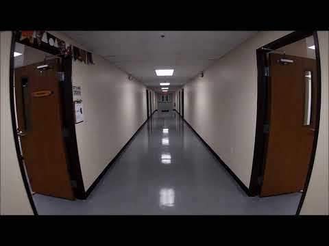 Dighton Elementary School modular classrooms walkthrough