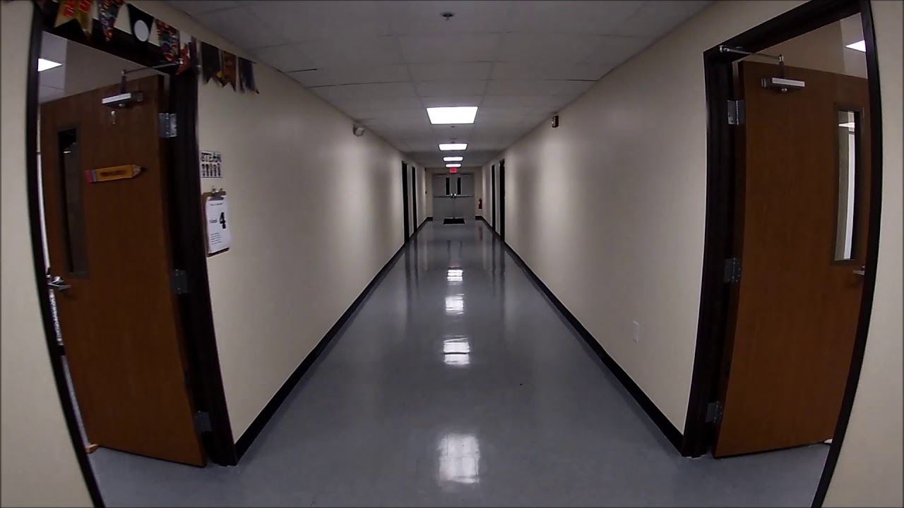 Dighton Elementary School modular classrooms walkthrough