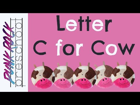 Letter C for Cow | Fun Preschool Crafts for Kids | Best Preschool Activities for Kids