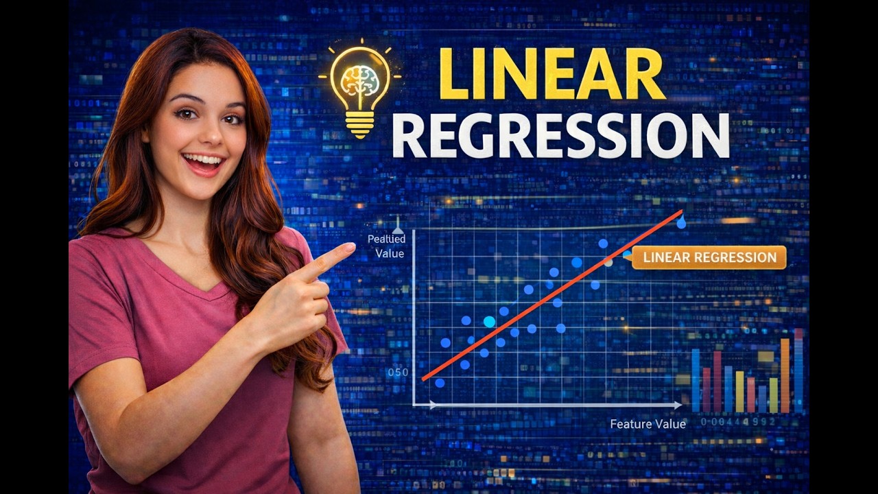 Linear Regression Explained in 10 Minutes (Step-by-Step for Beginners) #machinelearning