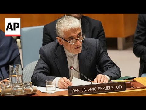 US, Iran and Israel UN ambassadors respond after strikes on nuclear sites