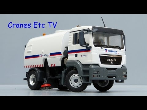 Conrad MAN TGS Bucher Schörling CityFant 6000 'Eurovia' by Cranes Etc TV