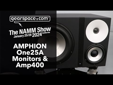 NAMM 2023: Amphion’s New Active Studio Monitor the One25A is Now Available - Gearspace