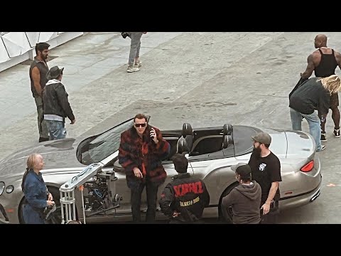 Nicolas Cage Filming at My Apartment #nicolascage #venicebeach