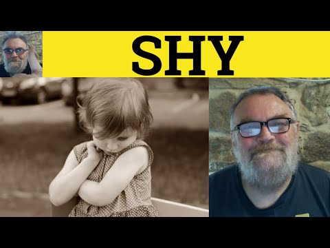 🔵 Shy Meaning - Shy Examples - Shy Definition - Essential Vocabulary - Shy Defined - Shy