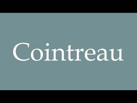 How to pronounce ''Cointreau'' correctly in French