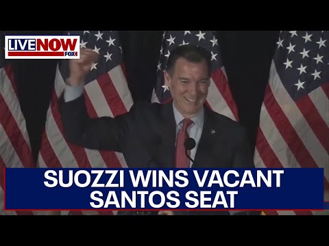 New York special election: Tom Suozzi (D) wins, flipping George Santos seat | LiveNOW from FOX