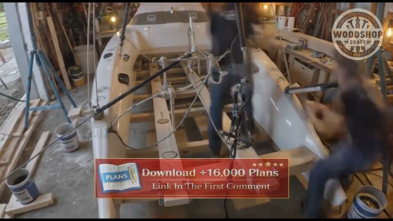 Building a Full Size Catamaran from Scratch with Plans